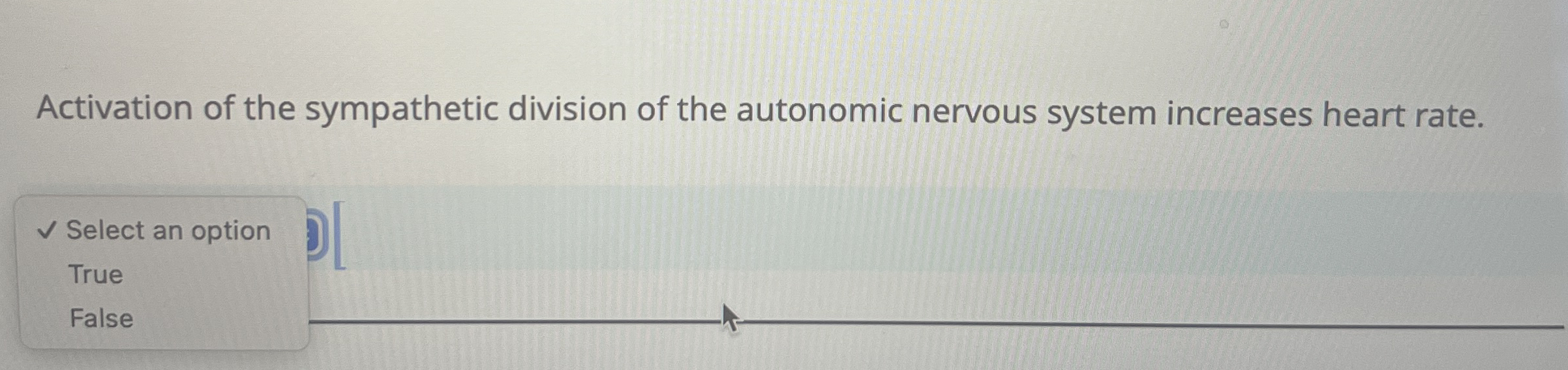 Solved Activation of the sympathetic division of the | Chegg.com