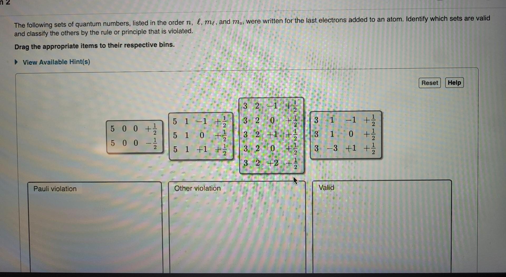 Solved Classify each orbital diagram for ground-state | Chegg.com