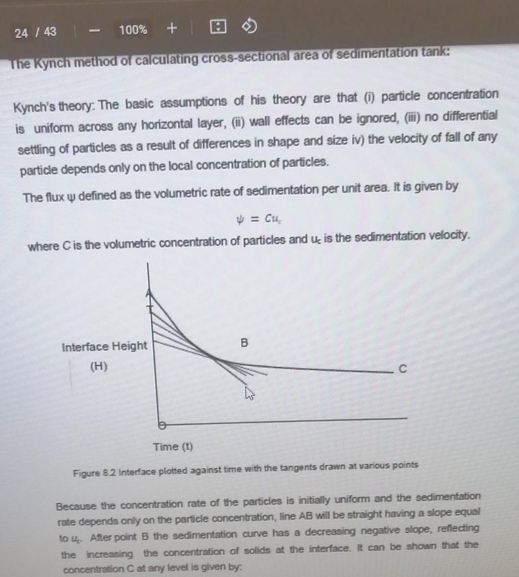 4. Calculation 1. The initial constant slope of the | Chegg.com