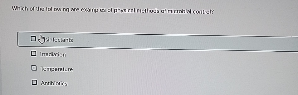 Solved Which of the following are examples of physical | Chegg.com