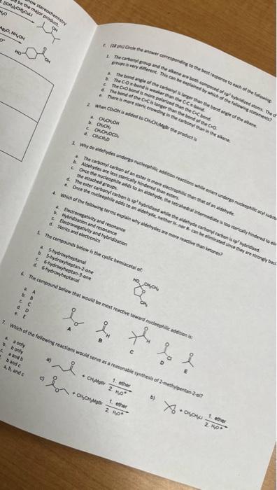 need help with all | Chegg.com