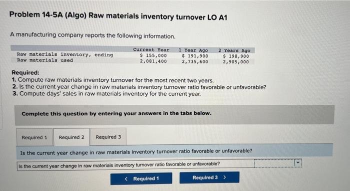solved-problem-14-5a-algo-raw-materials-inventory-turnover-chegg
