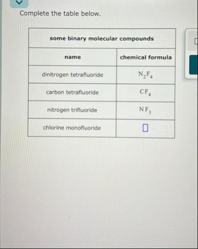 Solved Complete the table below.\table[[some binary | Chegg.com