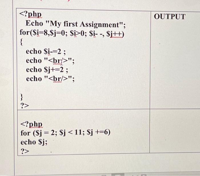 Solved web progoutput? | Chegg.com