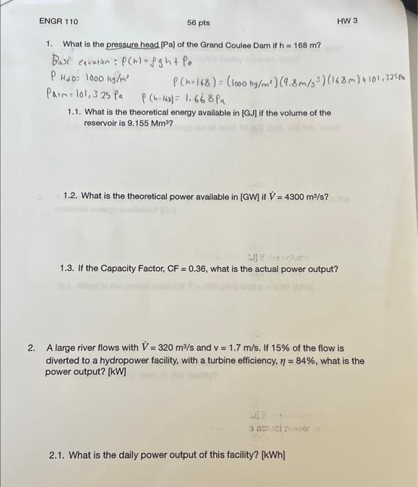 Solved Make sure you include units, and a base equation to | Chegg.com