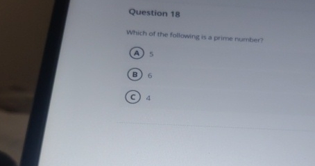 Solved Question 18Which of the following is a prime | Chegg.com
