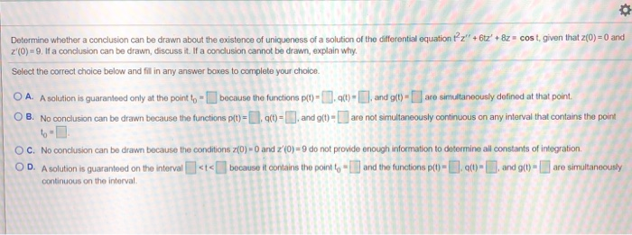 Solved Determine Whether A Conclusion Can Be Drawn About