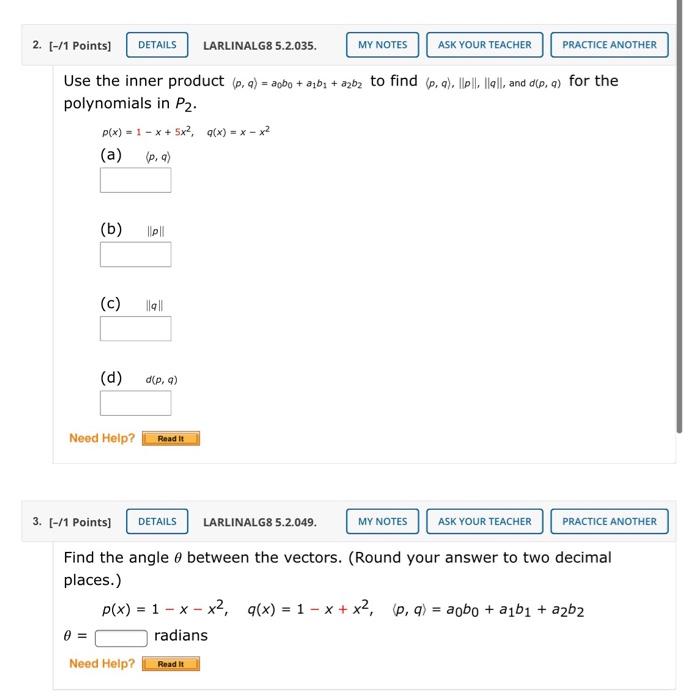 Solved (5.2)PLEASE ANSWER 1-6 OR DONT ANSWER AT ALL, LET | Chegg.com