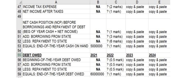 Solved Question 1: (40 marks) Refer to Table 1. Write the | Chegg.com