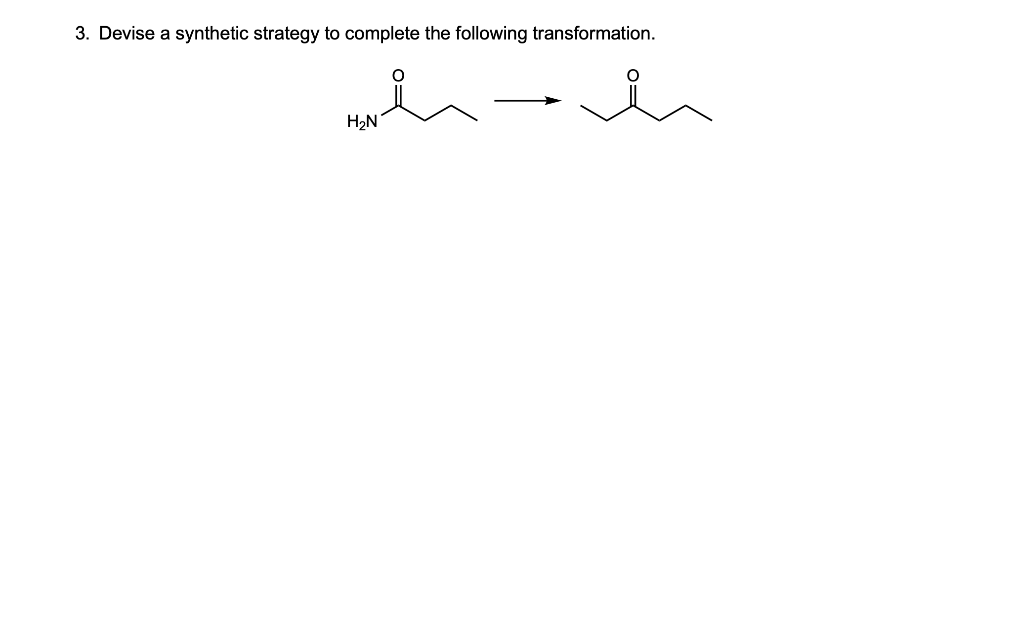 Solved Devise a synthetic strategy to complete the following | Chegg.com Solved Devise a synthetic strategy to complete the following | Chegg.com