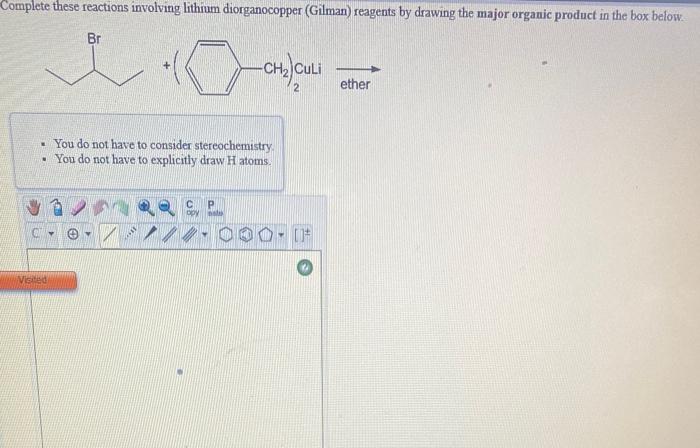 Draw the structure of the organobromide that can be | Chegg.com