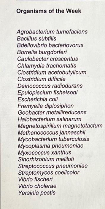 Solved a) Define numerical taxonomy. (2 points) b) What is a | Chegg.com