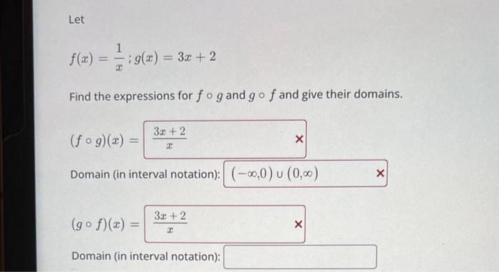 Solved Let f(x)=x2−x;g(x)=x;h(x)=−2x Evaluate (h∘f)(23) | Chegg.com