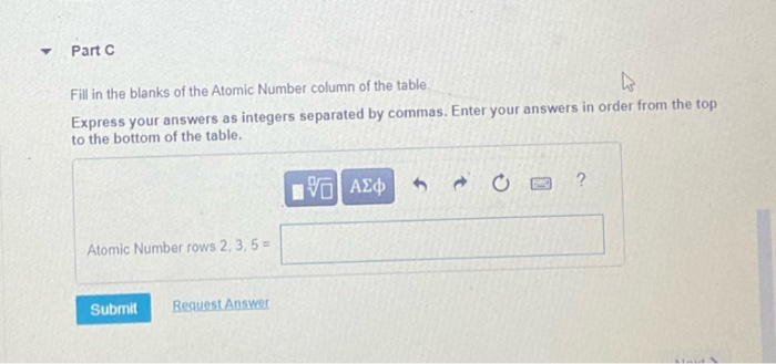 Solved Fill in the blanks to complete the following table. | Chegg.com