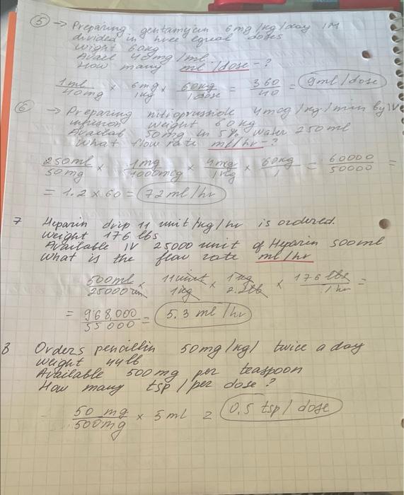 Solved Please carefully check my calculations and show your | Chegg.com