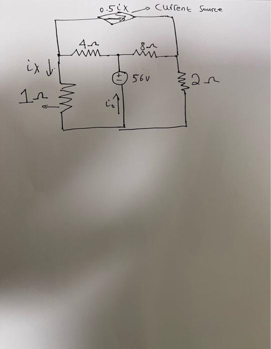 Solved Using Nodal Analysis Find Ix And I0 Also Find 4271