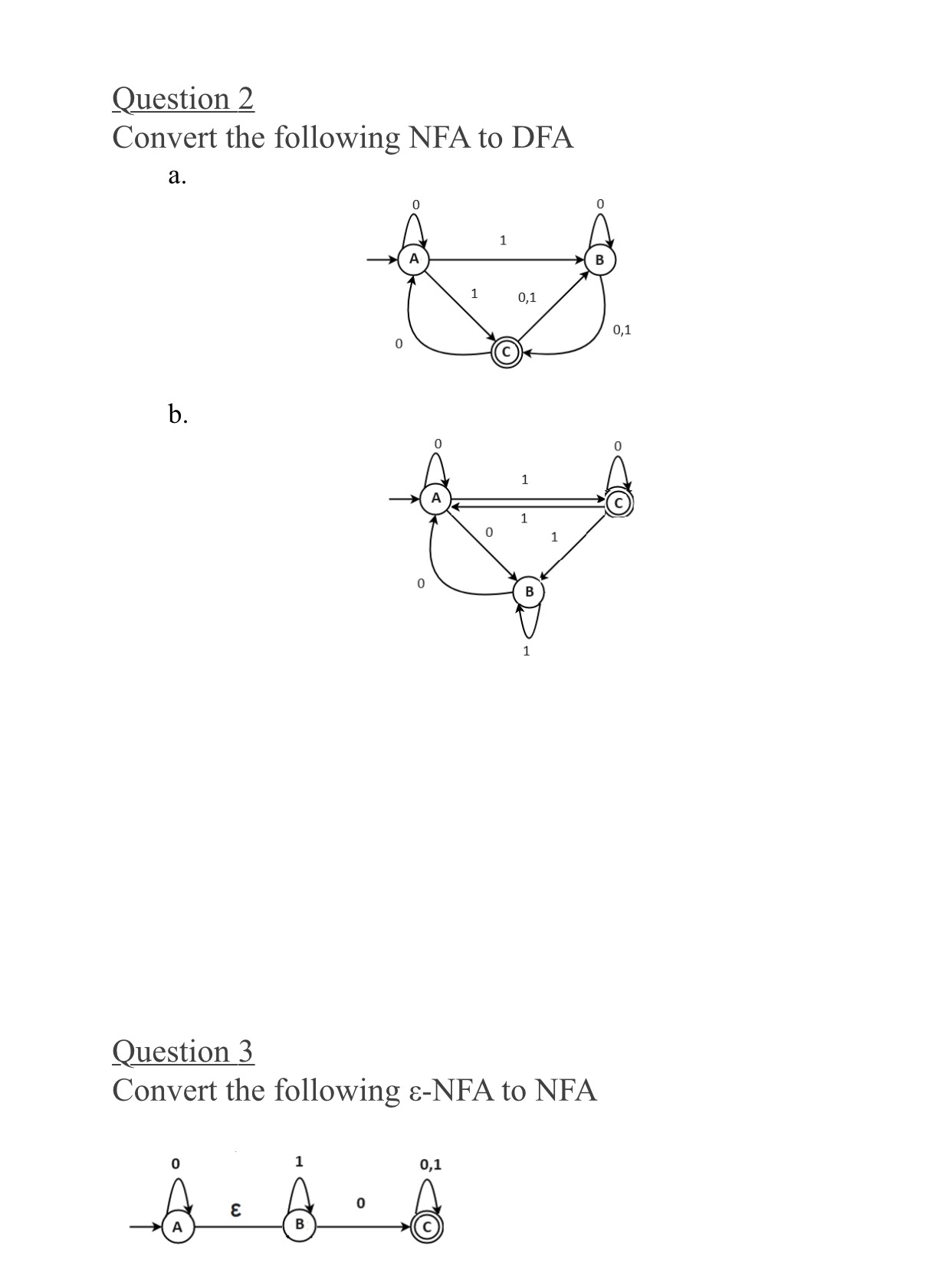 Solved Handwritten solution on paperConvert the following | Chegg.com