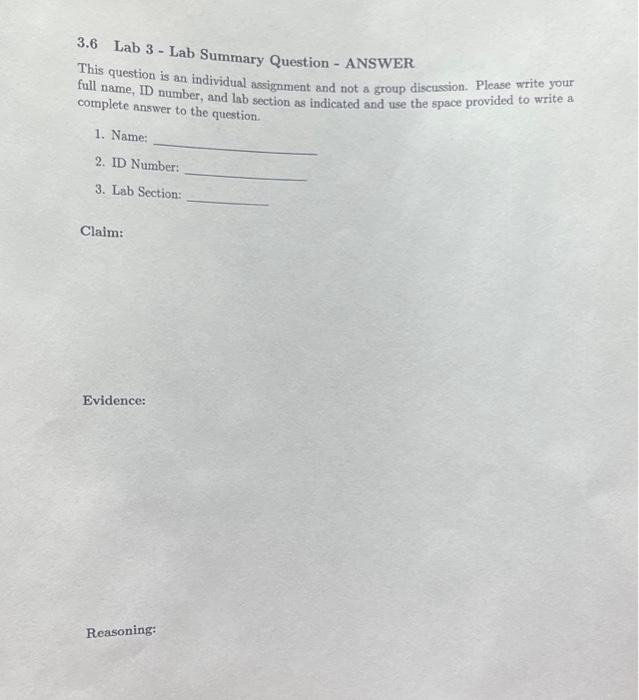 Solved 3.5 Lab 3 - Lab Summary Question - PROMT Question: | Chegg.com