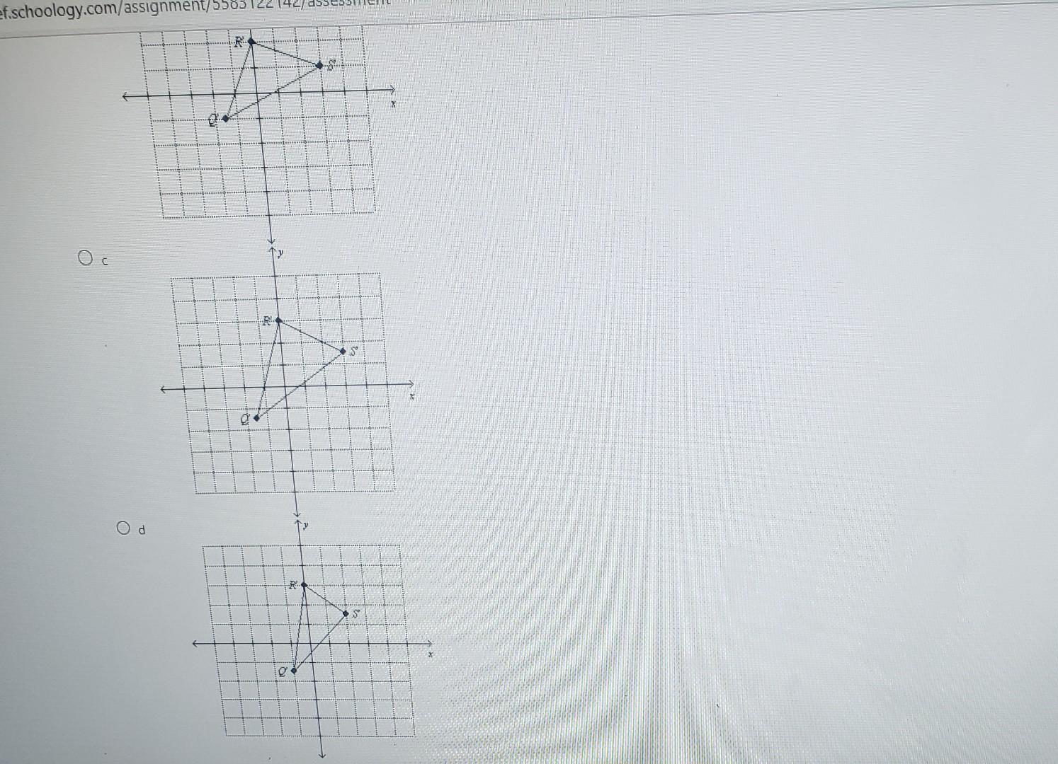Solved Graph the image of each polygon with the given | Chegg.com