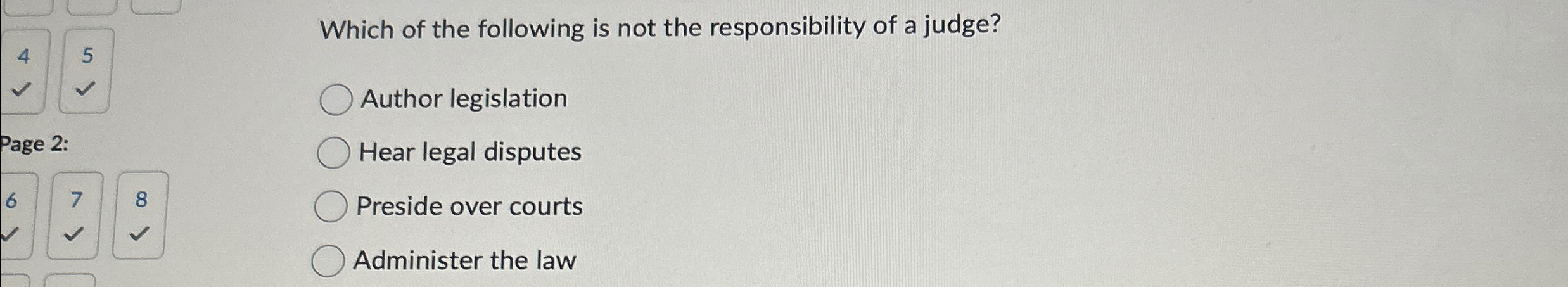 Solved Which of the following is not the responsibility of a | Chegg.com
