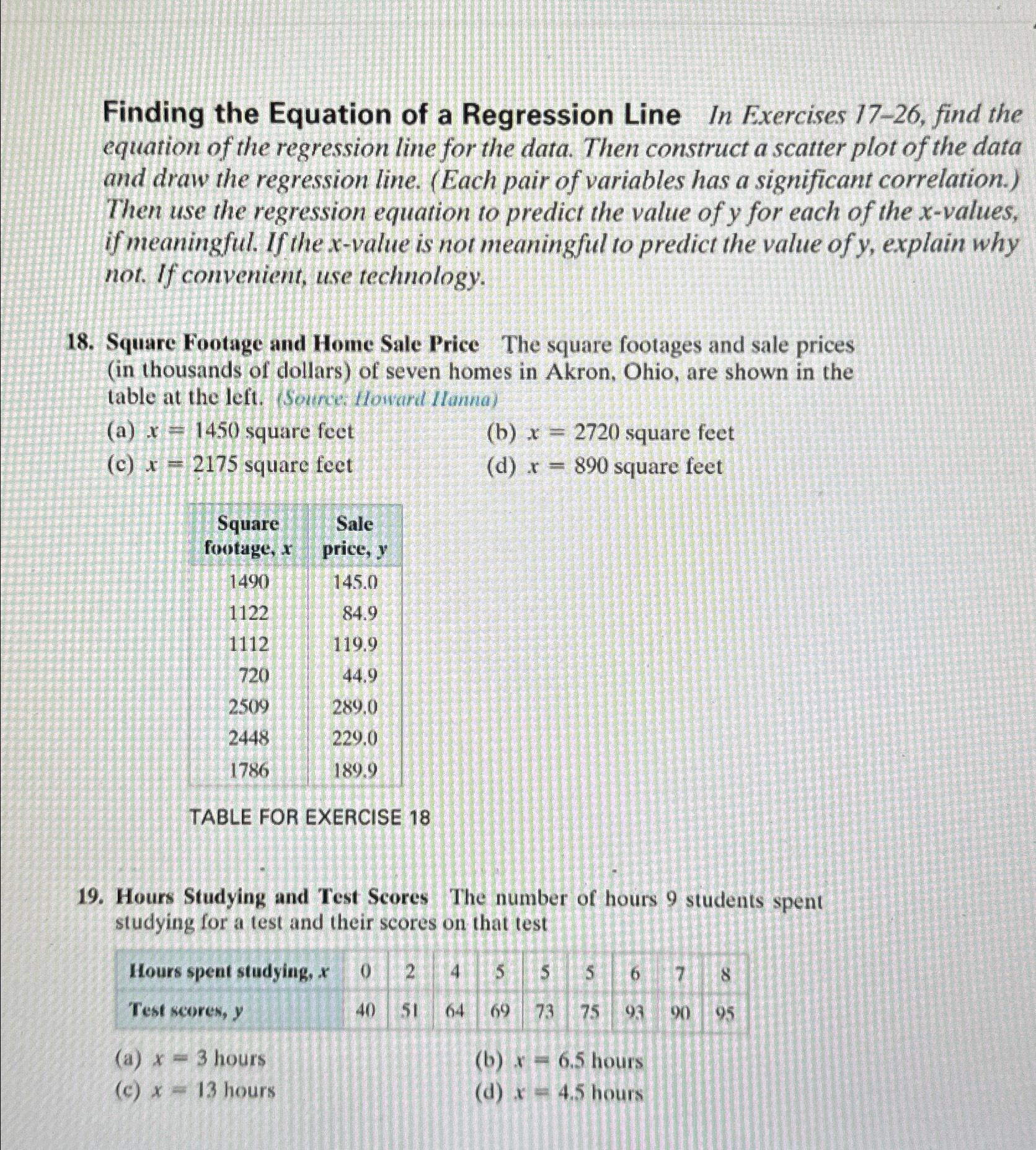 Solved need solution for 18 ﻿and 19 | Chegg.com