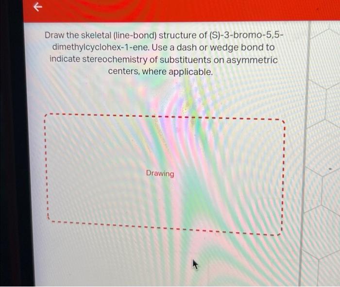 Solved Draw the skeletal (line-bond) structure of | Chegg.com