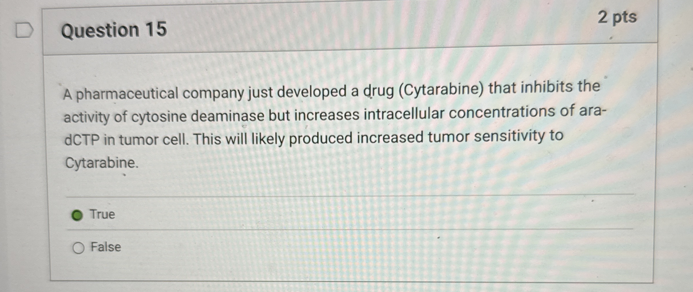 Solved Question 152 ﻿ptsA pharmaceutical company just | Chegg.com