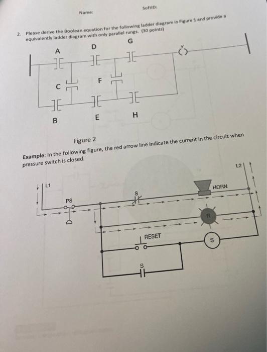 Solved 2. Please derive the Boolean equation for the | Chegg.com