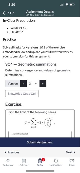 Solved Practice Solve all tasks for versions 1&3 of the | Chegg.com