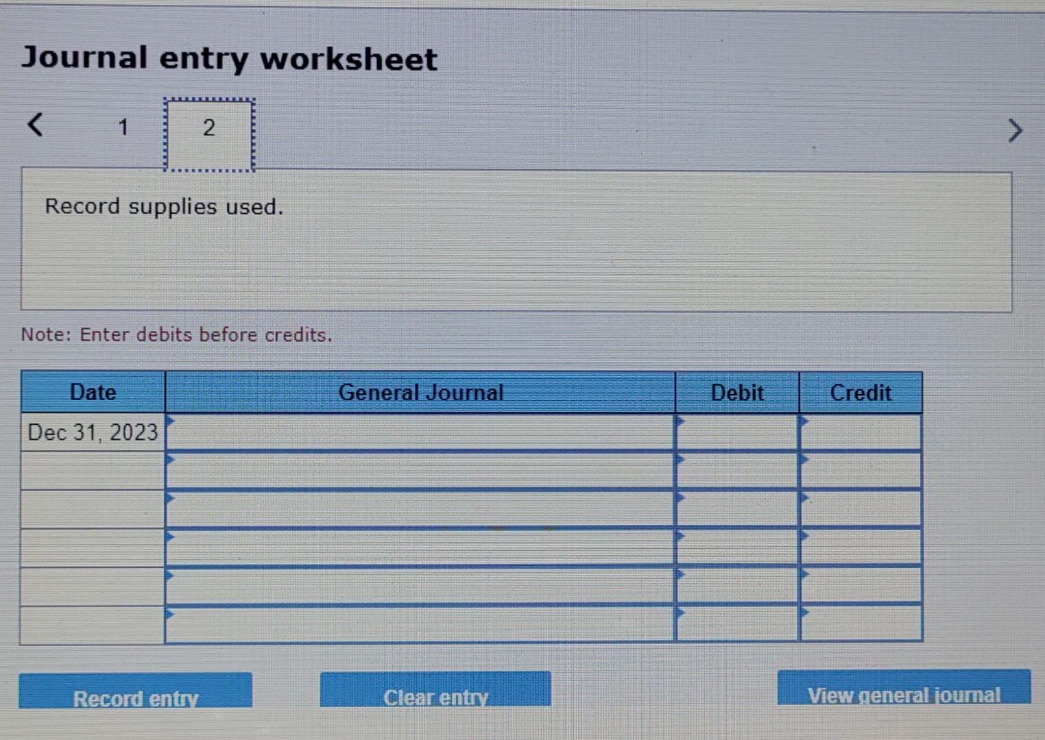 Solved S Exercise 3-4 Preparing adjusting entries | Chegg.com