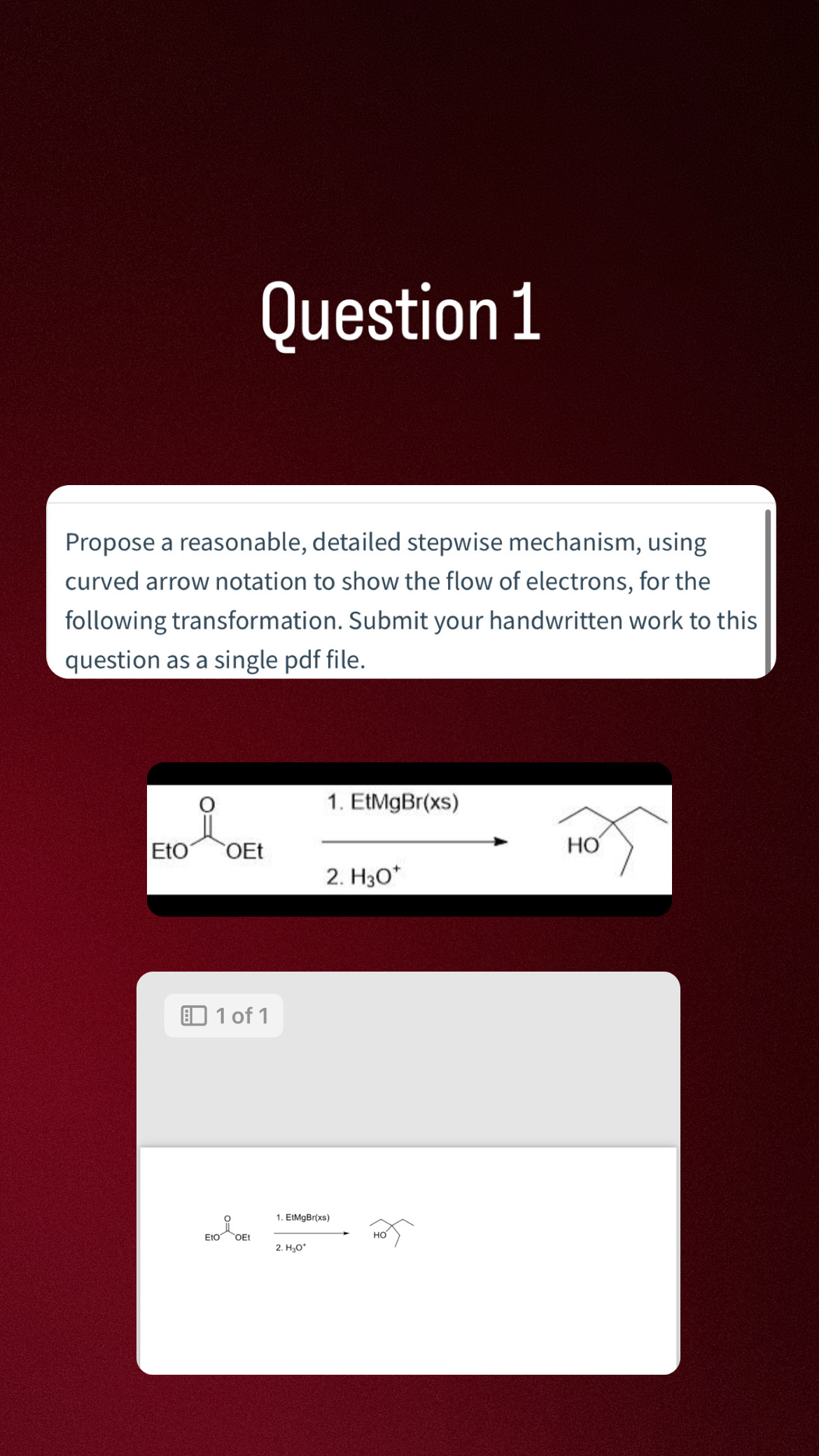 Solved Question 1Propose a reasonable, detailed stepwise | Chegg.com