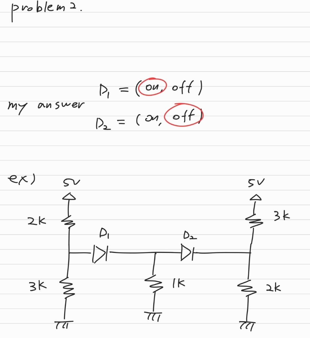 I just want to know my answers for problem1,2 are | Chegg.com