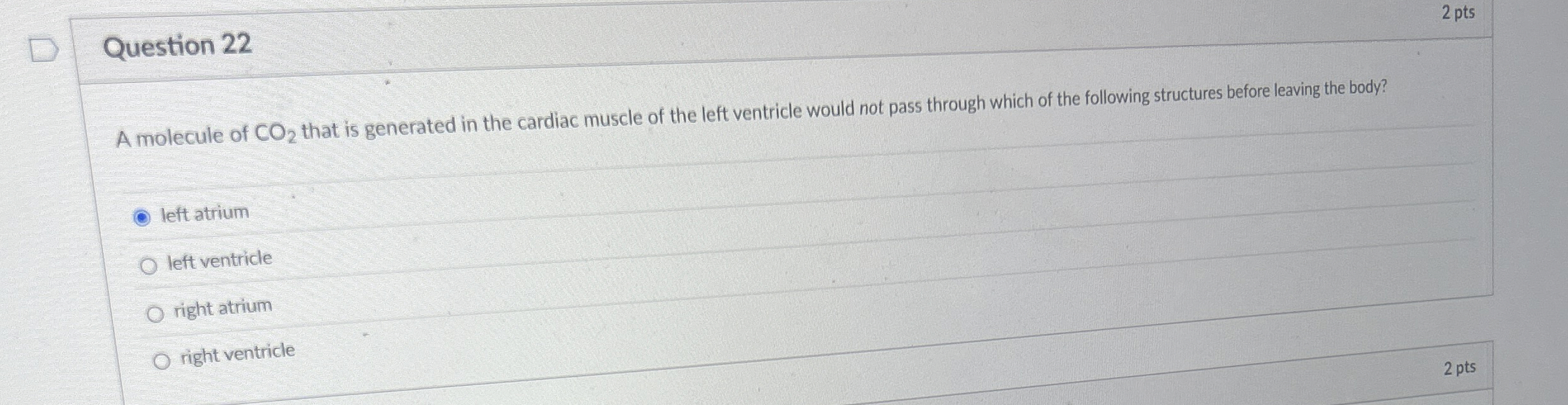 Solved Question 22A molecule of CO2 ﻿that is generated in | Chegg.com