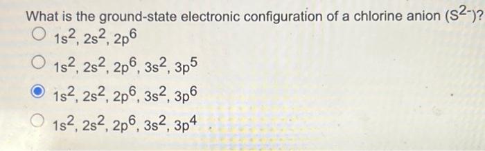 What is the ground-state electronic configuration of | Chegg.com