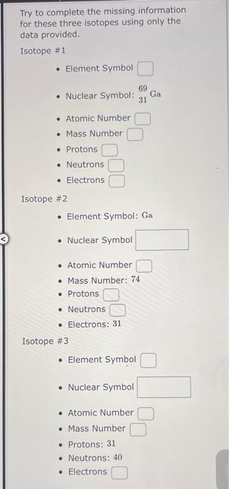 Solved Try to complete the missing information for these | Chegg.com