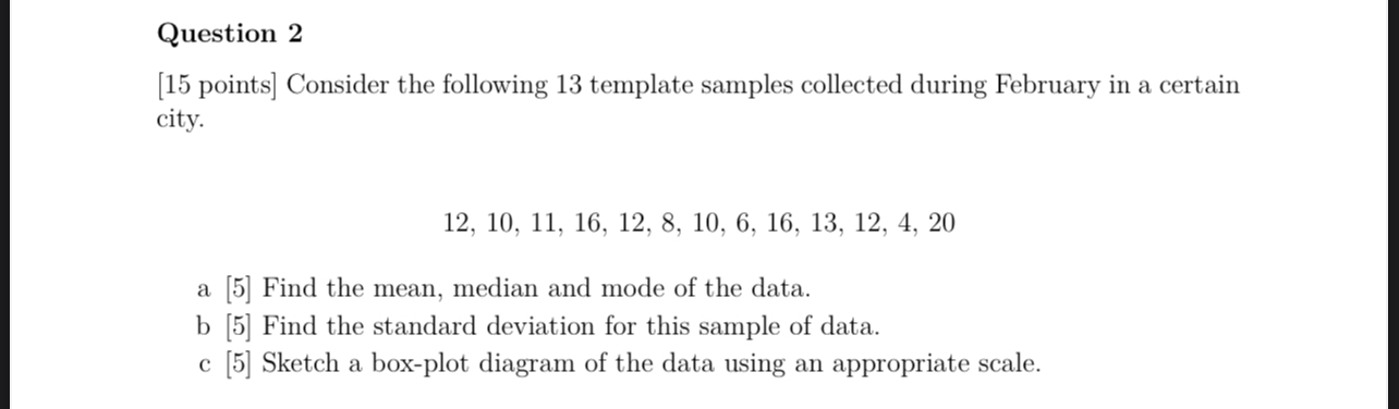 Solved Question 2[15 ﻿points] ﻿Consider the following 13 | Chegg.com