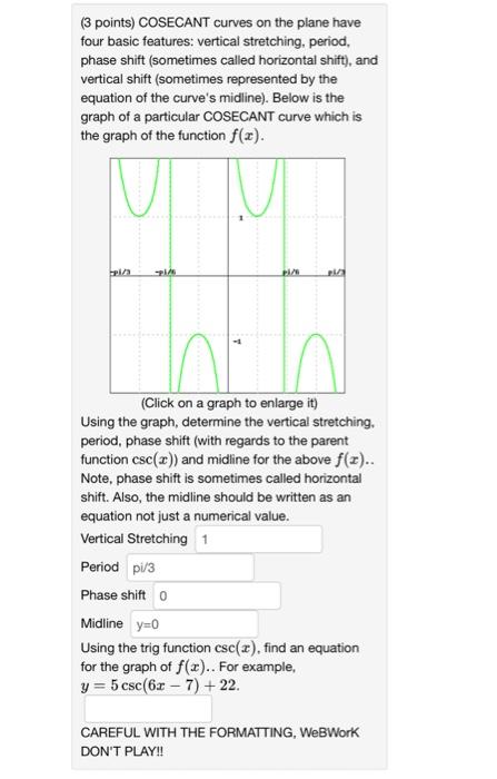 Solved (2 points) TANGENT curves on the plane have four | Chegg.com