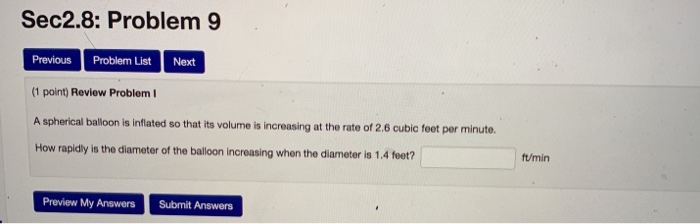 Solved Sec2.8: Problem 9 Previous Problem List Next (1 | Chegg.com