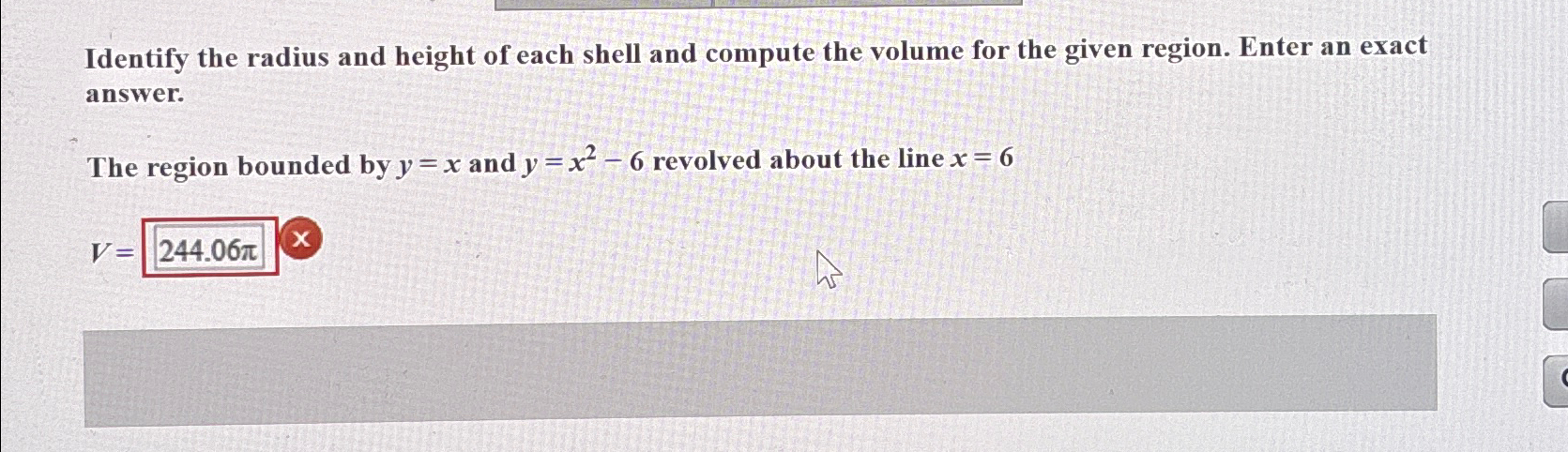 Solved Identify the radius and height of each shell and | Chegg.com