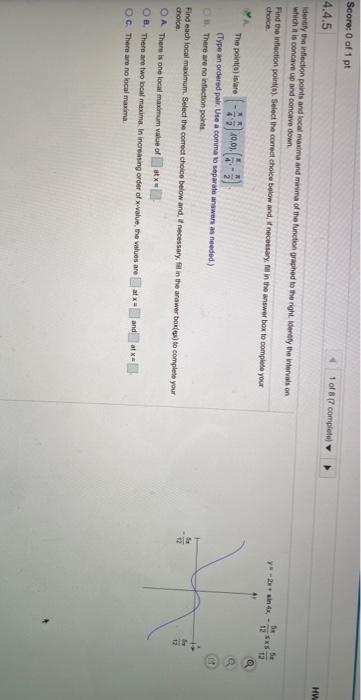Solved Score: 0 of 1 pt 4.4.5 1 of 8 [7 complete HW Identify | Chegg.com