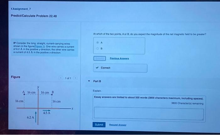 Solved Predict/Calculate Problem 22,48 ip Consider the long, | Chegg.com
