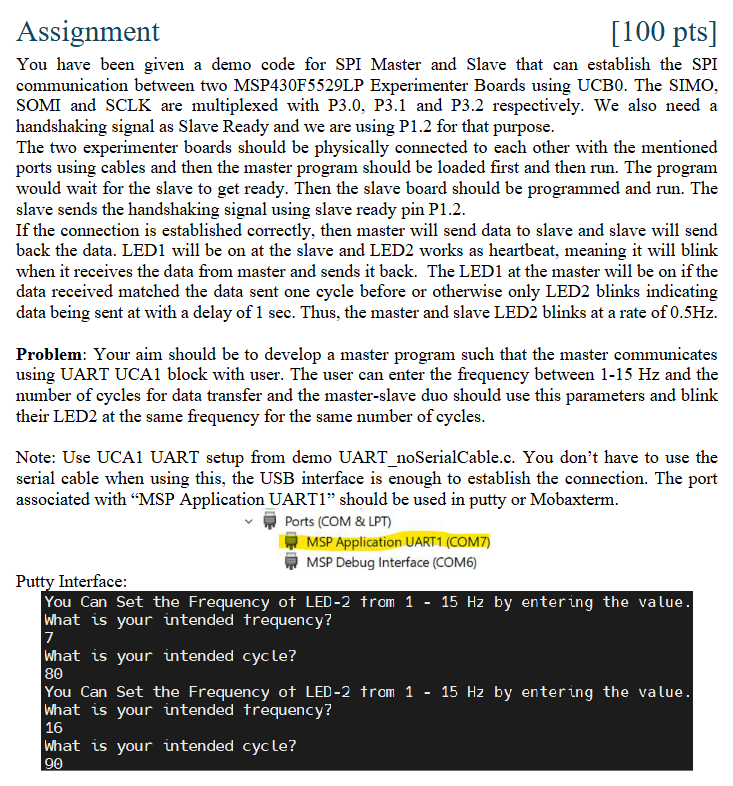 Solved Assignment [100 ﻿pts] ﻿You have been given a demo | Chegg.com