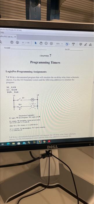 Bebe Acrobat Reader DC (32-b Help Pro PLC lab m C | Chegg.com