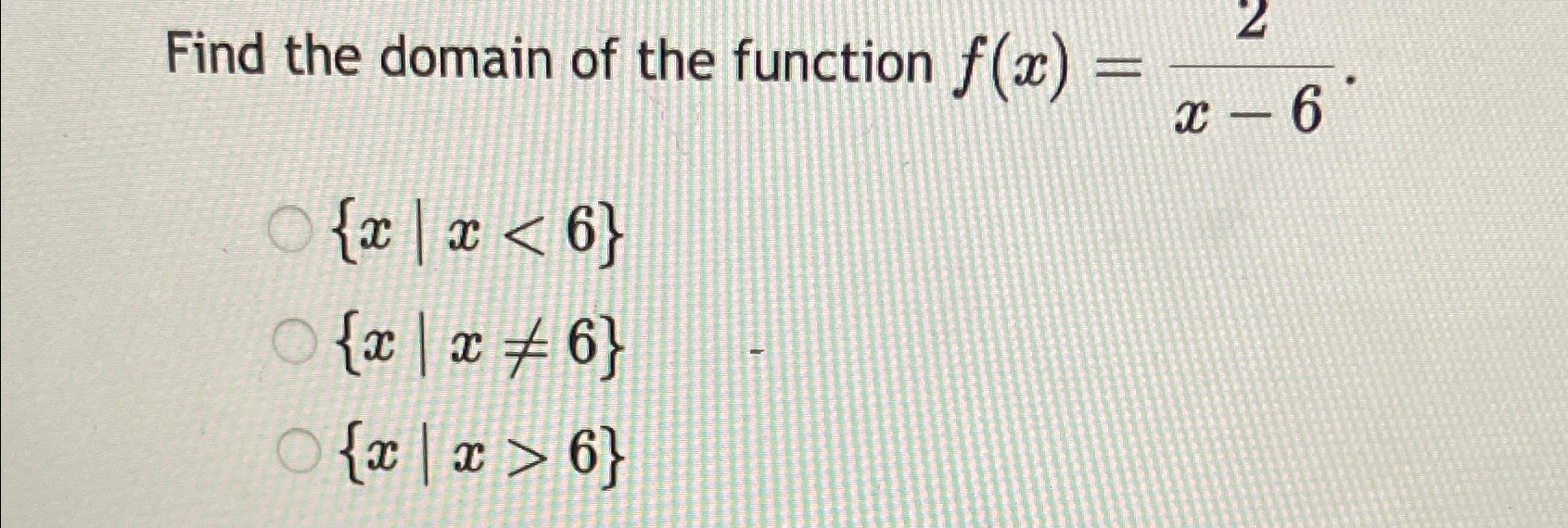 Solved Find the domain of the function | Chegg.com