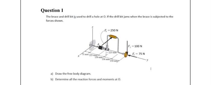 Solved The brace and drill bit is used to drill a hole at 0 | Chegg.com