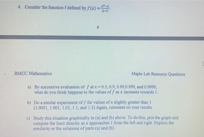 Solved 3. Given the function f(x) a) Graph the function. b) | Chegg.com