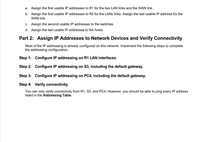 Solved Lab Report 2: Packet Tracer - Troubleshooting Default | Chegg.com