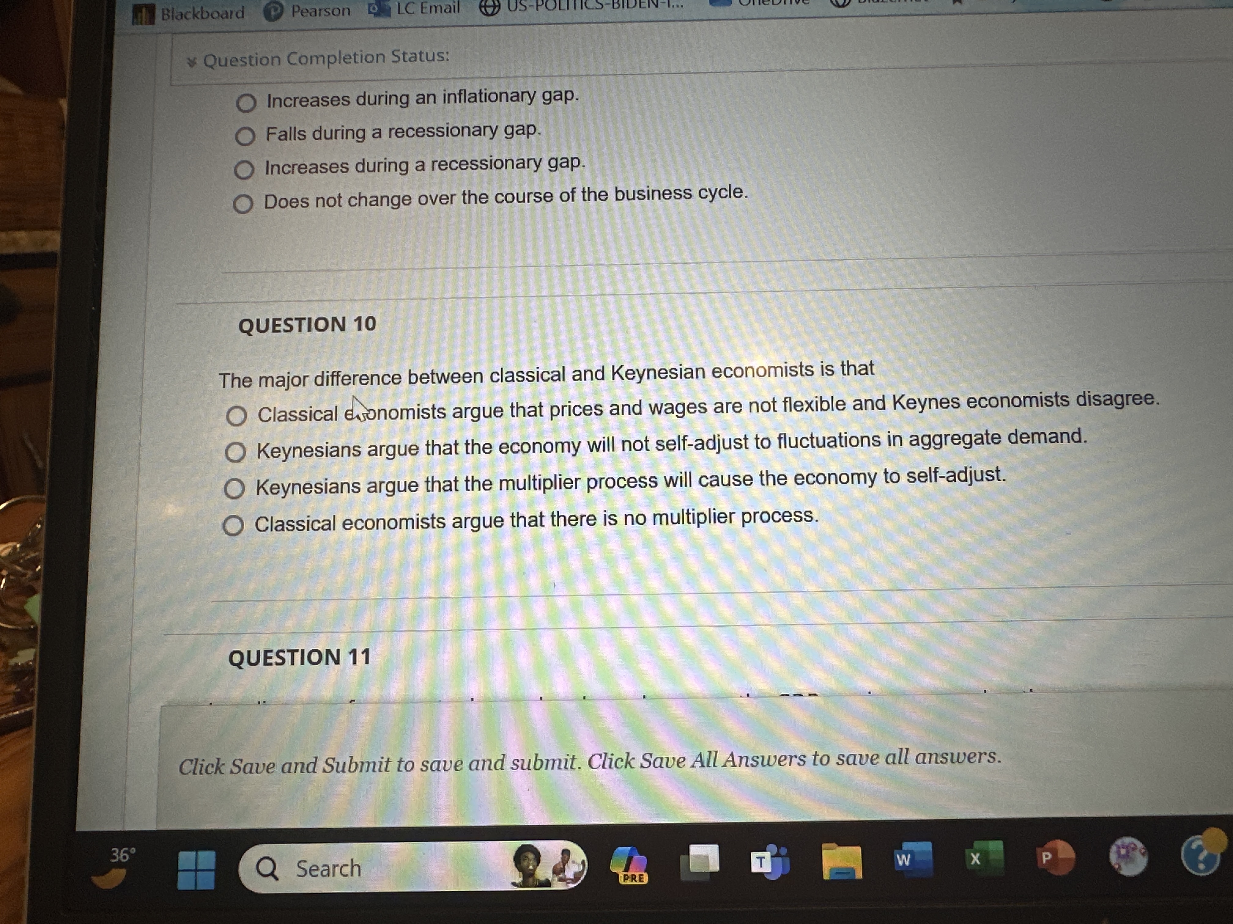 Solved QUESTION 10The major difference between classical and | Chegg.com