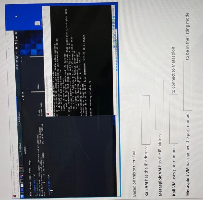 Solved The number if TCP connections established on the | Chegg.com