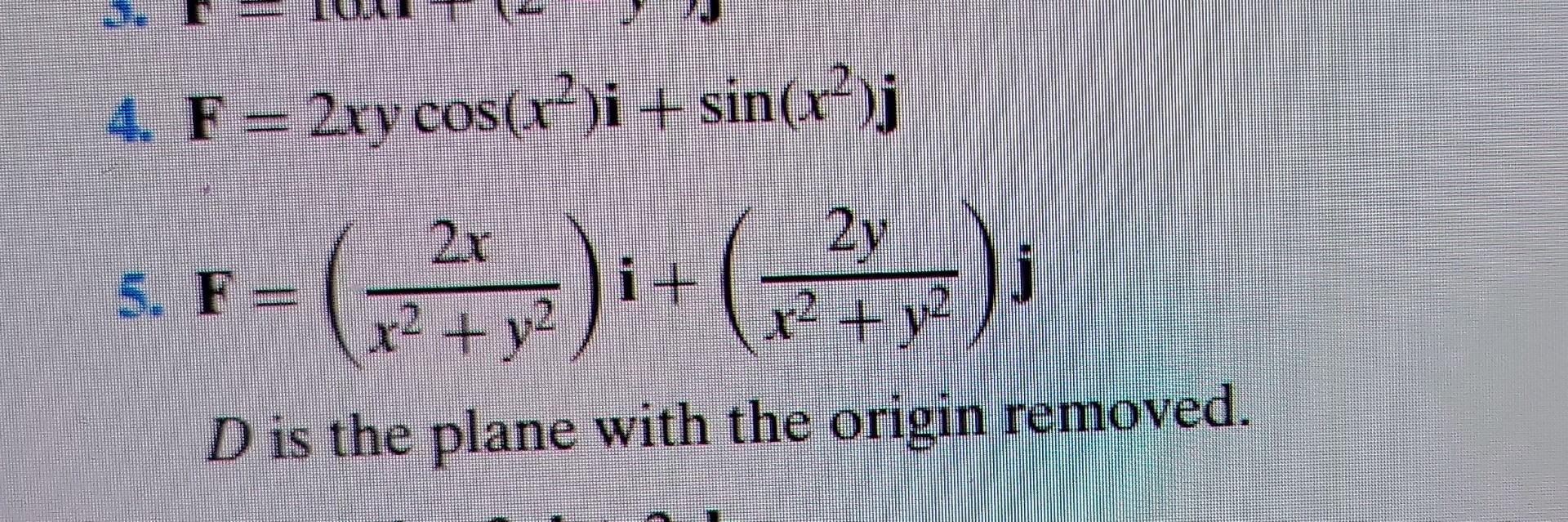 Solved In each of Problems 1-10, determine if F is | Chegg.com